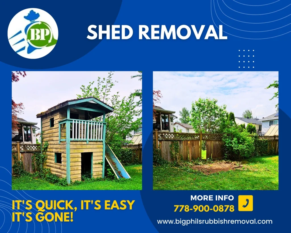 Shed Cleanout Services | Big Phil’s Rubbish Removal